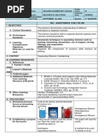Hand Picking: A Separation Method | PDF | Mixture | Chemical Substances