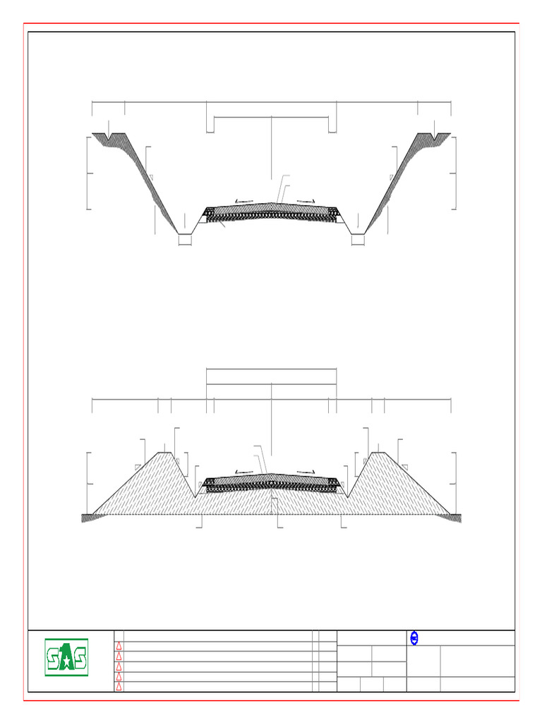 Typical Road Cross Section Details | PDF | Earth Sciences