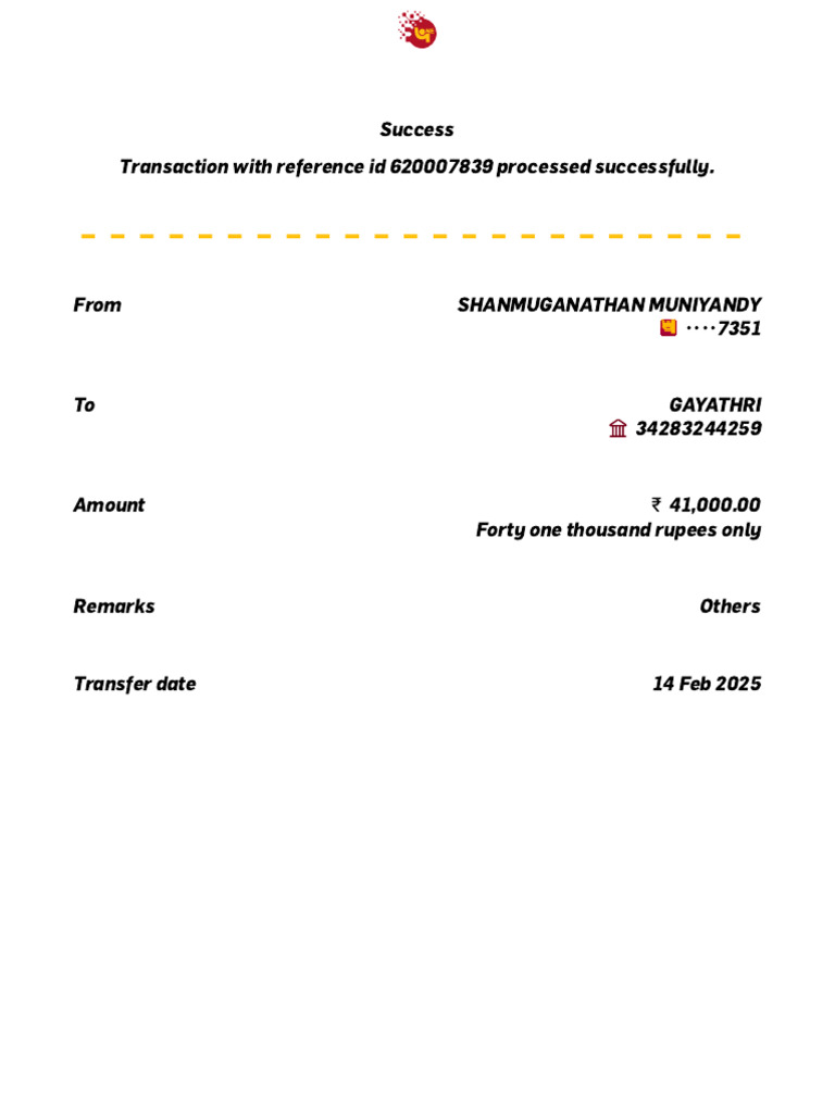 Transaction Confirmation | PDF