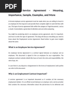 Sample Expatriate Employment Contract | PDF | Employment | Salary