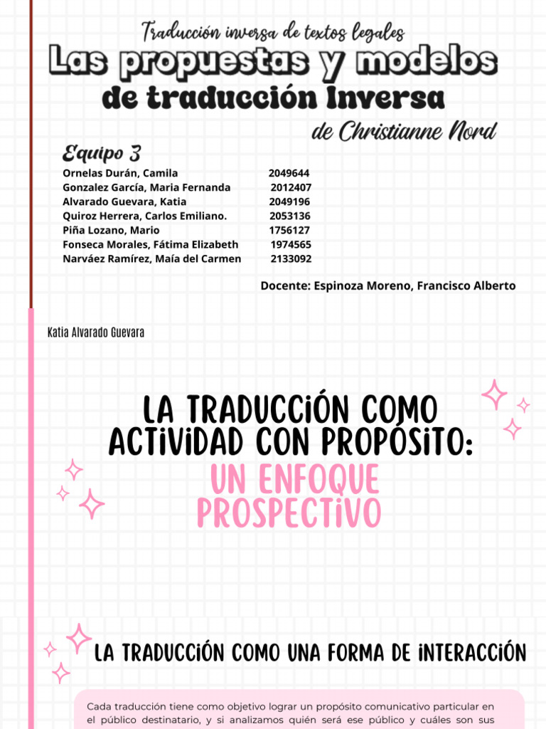 Traducción Inversa | PDF