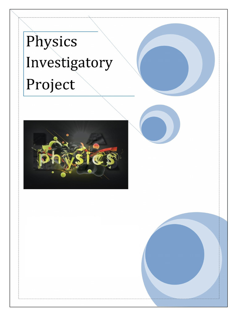 Final Phy Project - Group - 3 For Group | PDF | Optics | Refractive Index