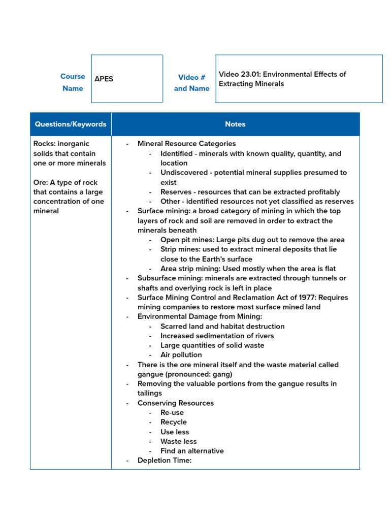 Jasmine Yeung - Unit 7 - APES Notes (One | PDF | Nuclear Reactor ...