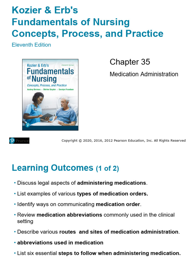 Lecture 2 - Medication Administration | PDF | Injection (Medicine ...