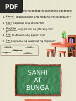 Sanhi at Bunga Worksheet | PDF