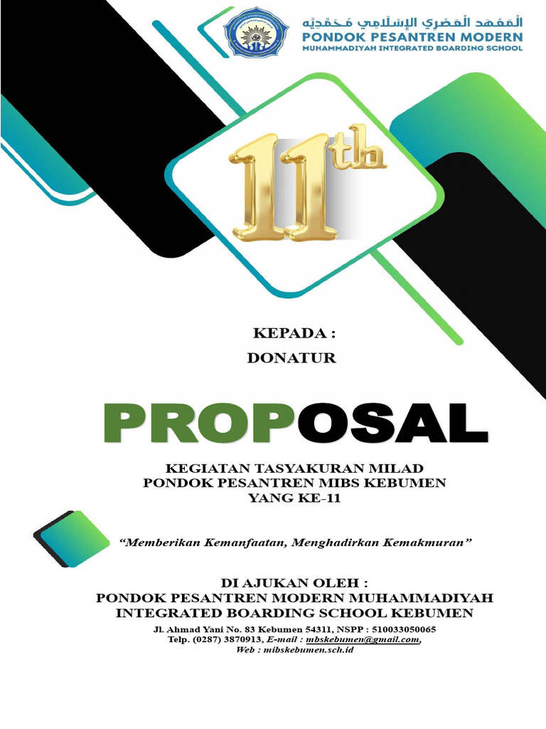 Proposal Milad Ke 11 | PDF
