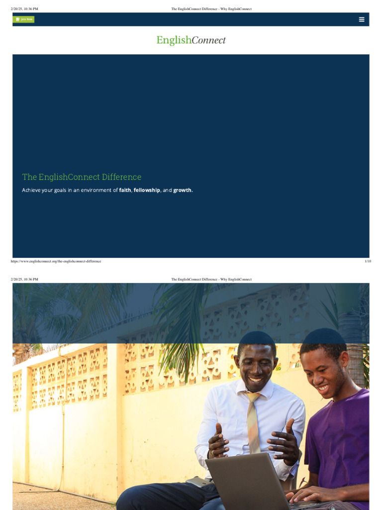 EnglishConnect: Learn English with Faith | PDF | Learning | Behavior ...