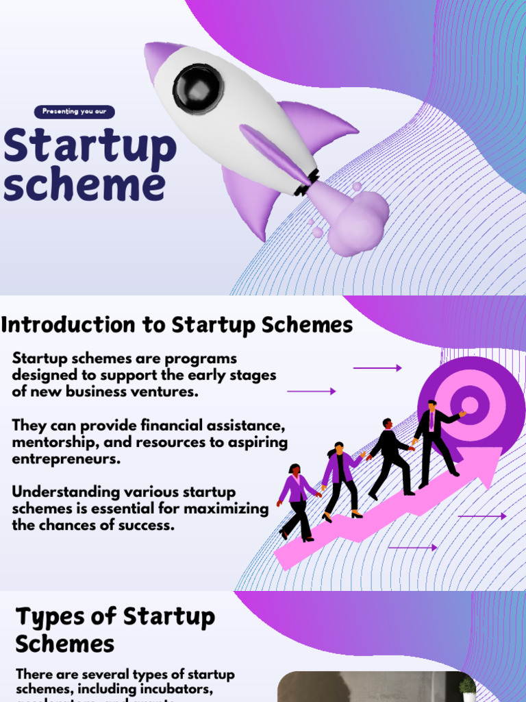 Essential Startup Schemes Guide | PDF | Startup Company | Small ...
