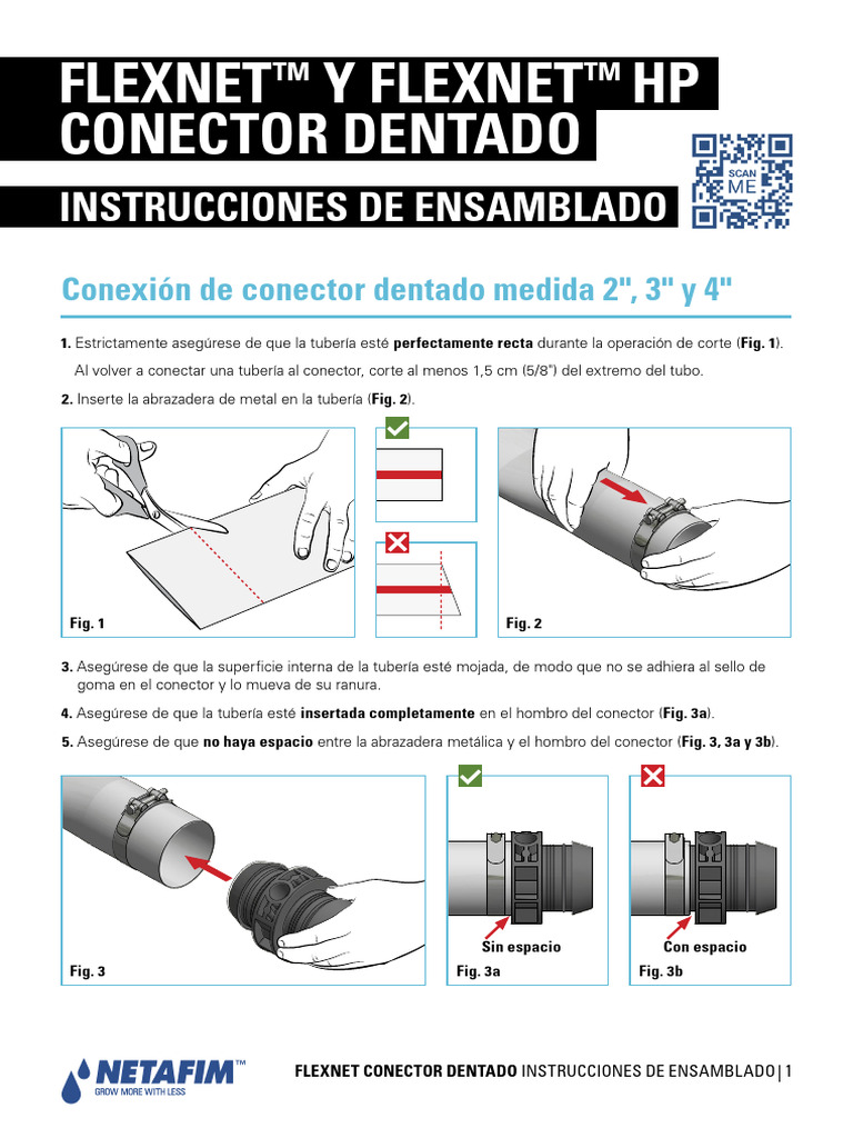 Manual Conectores Roscados Flexnet | PDF | Conector eléctrico ...