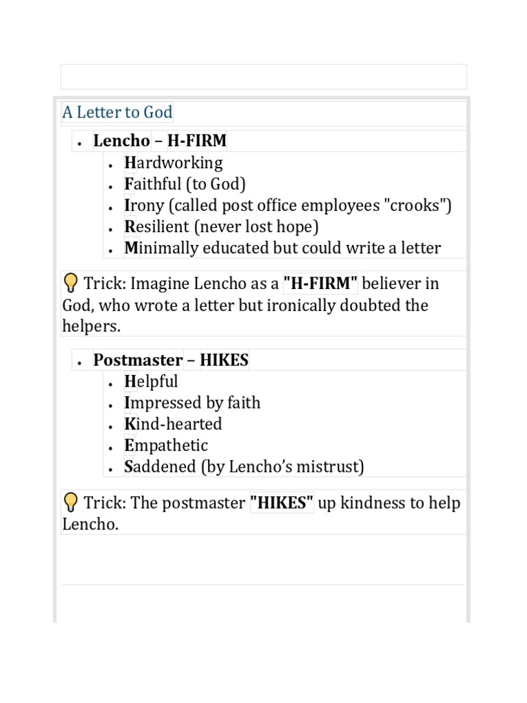 Mnemonic S | PDF