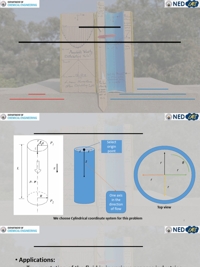Fluid Flow in Circular Tubes | PDF | Momentum | Laminar Flow