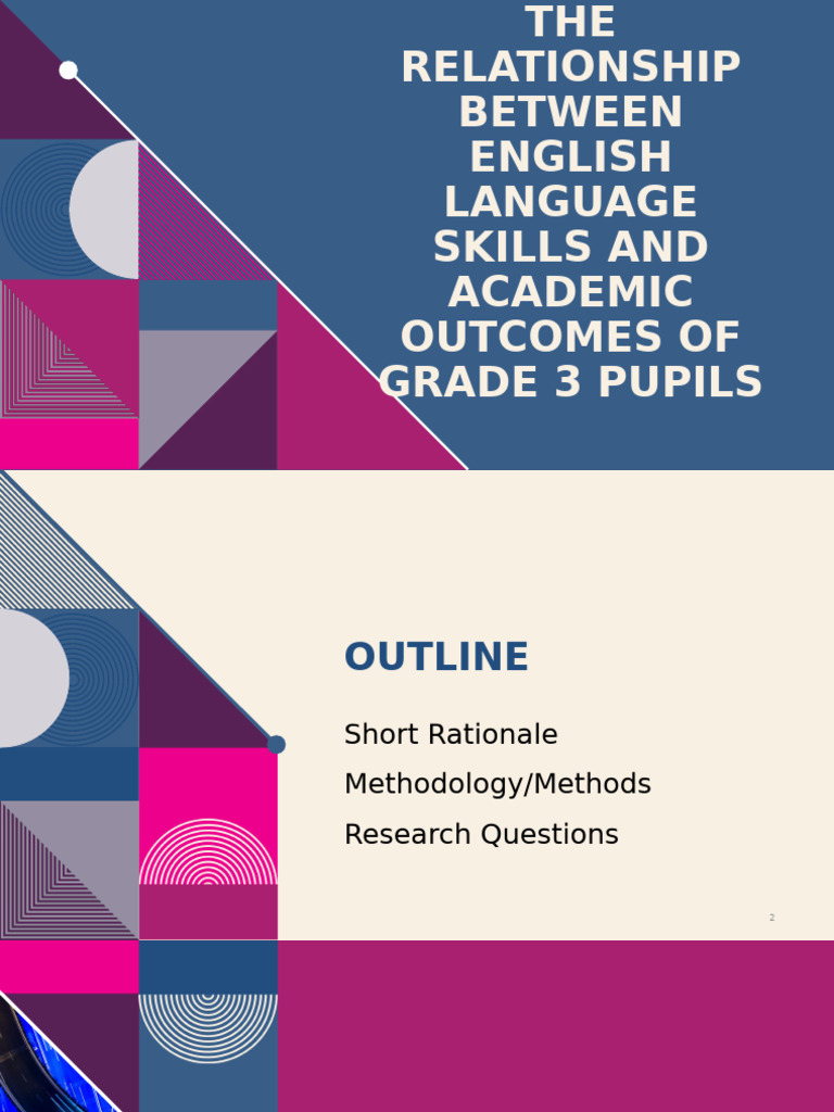 English Skills Impact on Grade 3 Success | PDF