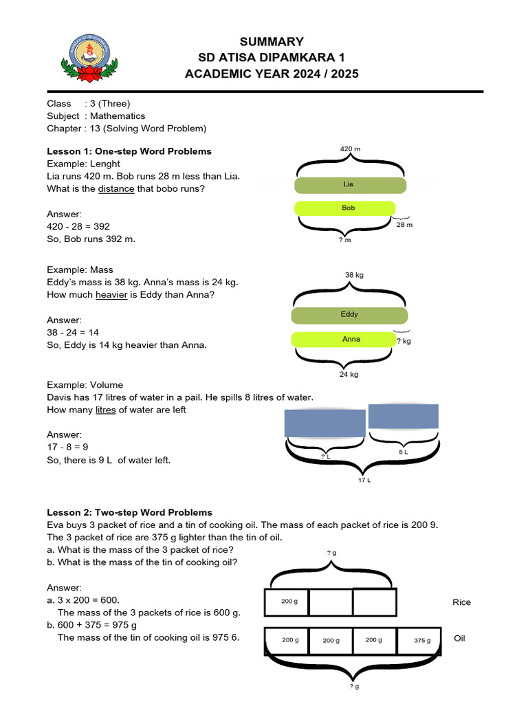 SUM MATH CHAP13 | PDF