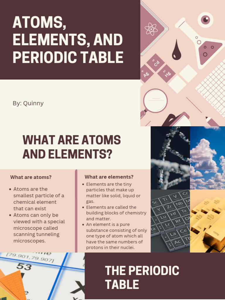 Decoding The Periodic Table Education Presentation in 0 Flat Graphic ...
