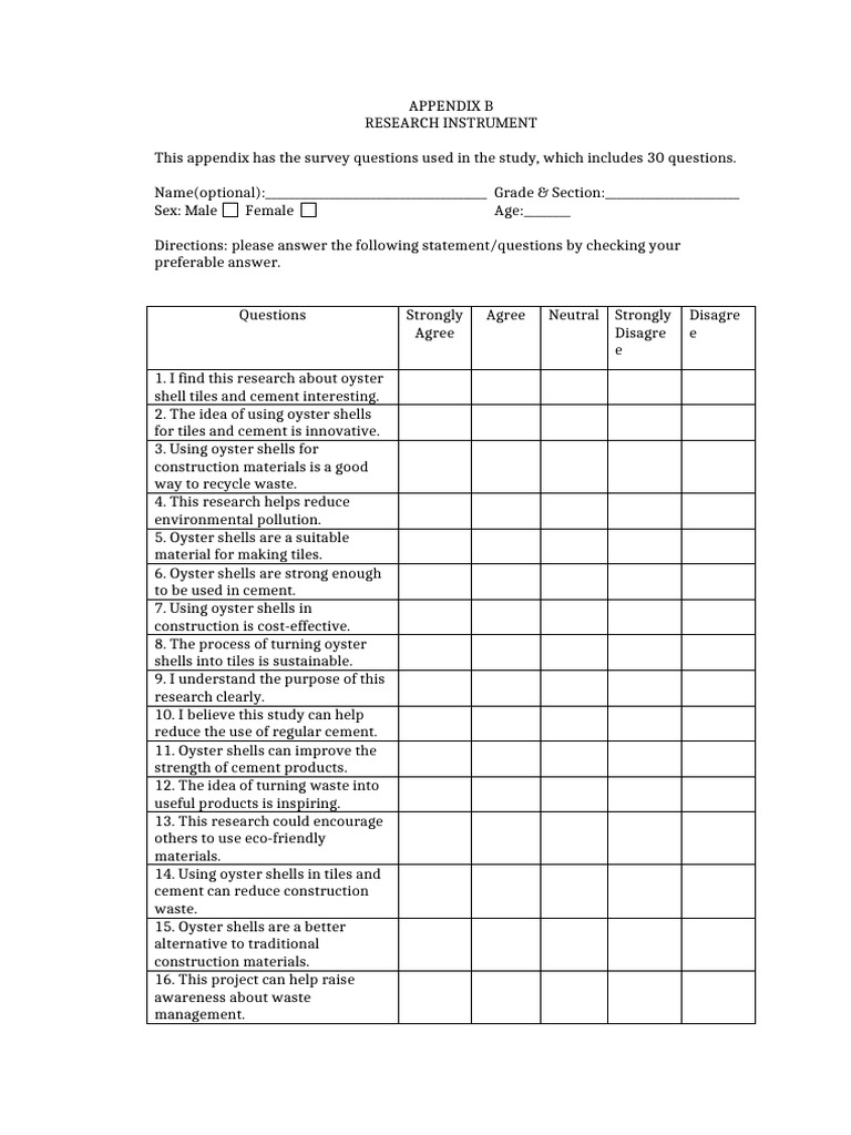APPENDIX-B-3 | PDF | Waste | Cement