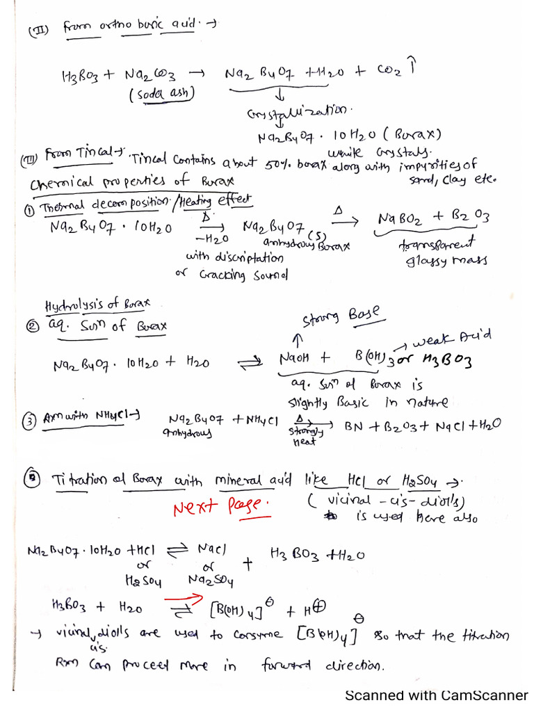 Boron Compounds and Reactions Overview | PDF | Organic Chemistry ...