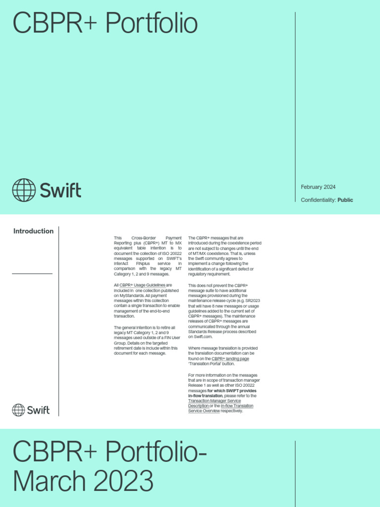 CBPR Plus MT MX Equivalence | PDF | Computing