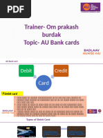 Credit Card Brochure | PDF | Credit Card | Debit Card