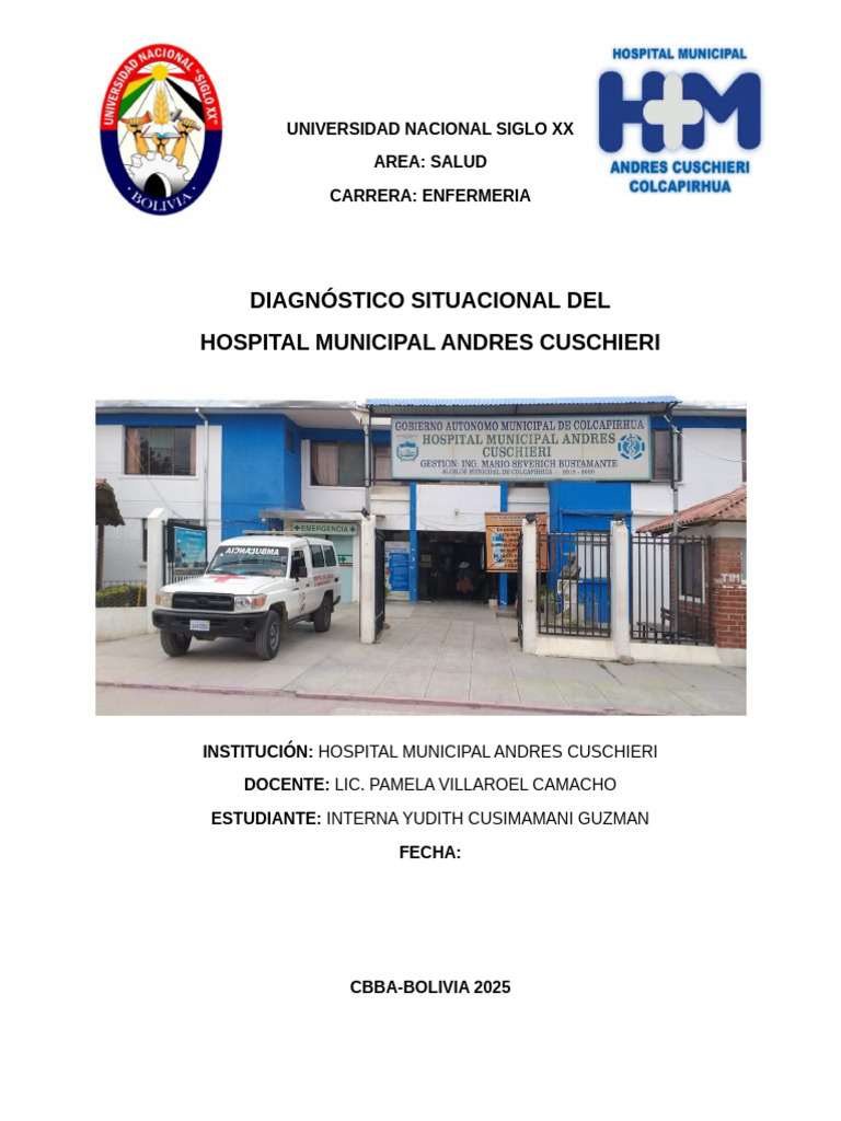 Diagnóstico del Hospital Cuschieri | PDF | Cuidado de la salud | Hospital