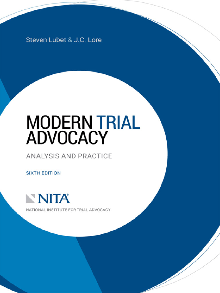 Modern Trial Advocacy Techniques | PDF | Witness Impeachment | Jury ...