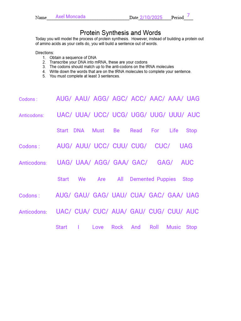 Kami Export - Copy of Copy of 06a Student-Protein Synthesis and Words ...