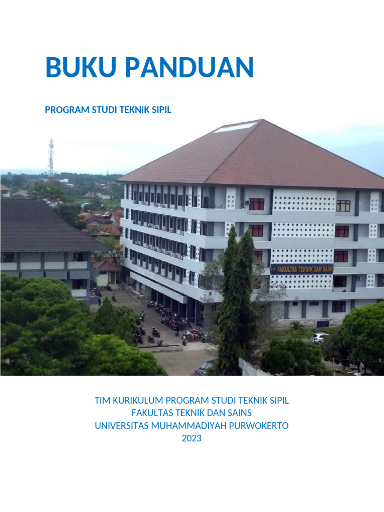 Panduan Kurikulum Teknik Sipil 2023 | PDF