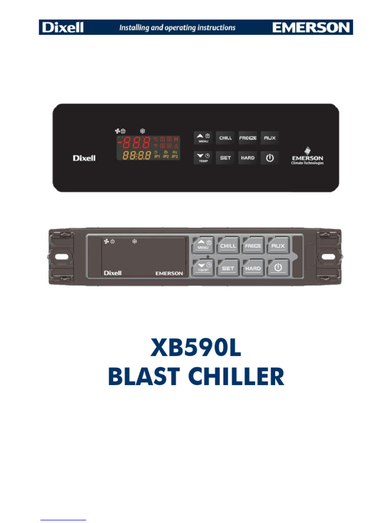 Thermostart Digital DIXEL Blast Chiller Freezer | PDF | Phase (Waves) | Computer Keyboard