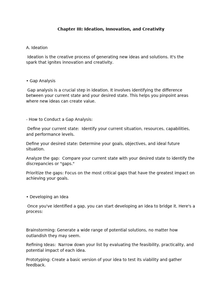 Chapter-III - Entrepreneurial Mind | PDF | Creativity | Brainstorming