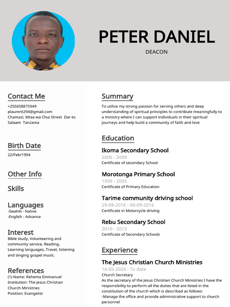 Cv-Peter Laurent..... - 1722040717 | PDF | Welding | Construction