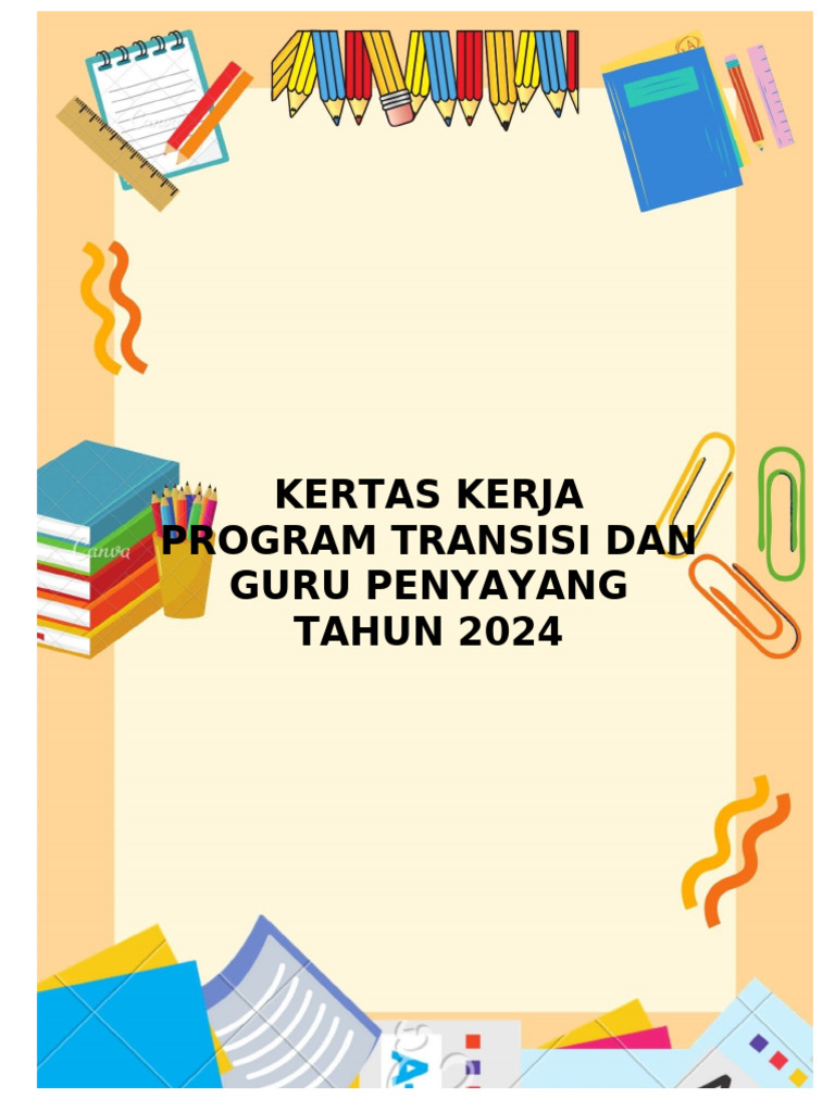 Program Transisi Tahun 1 2024 | PDF
