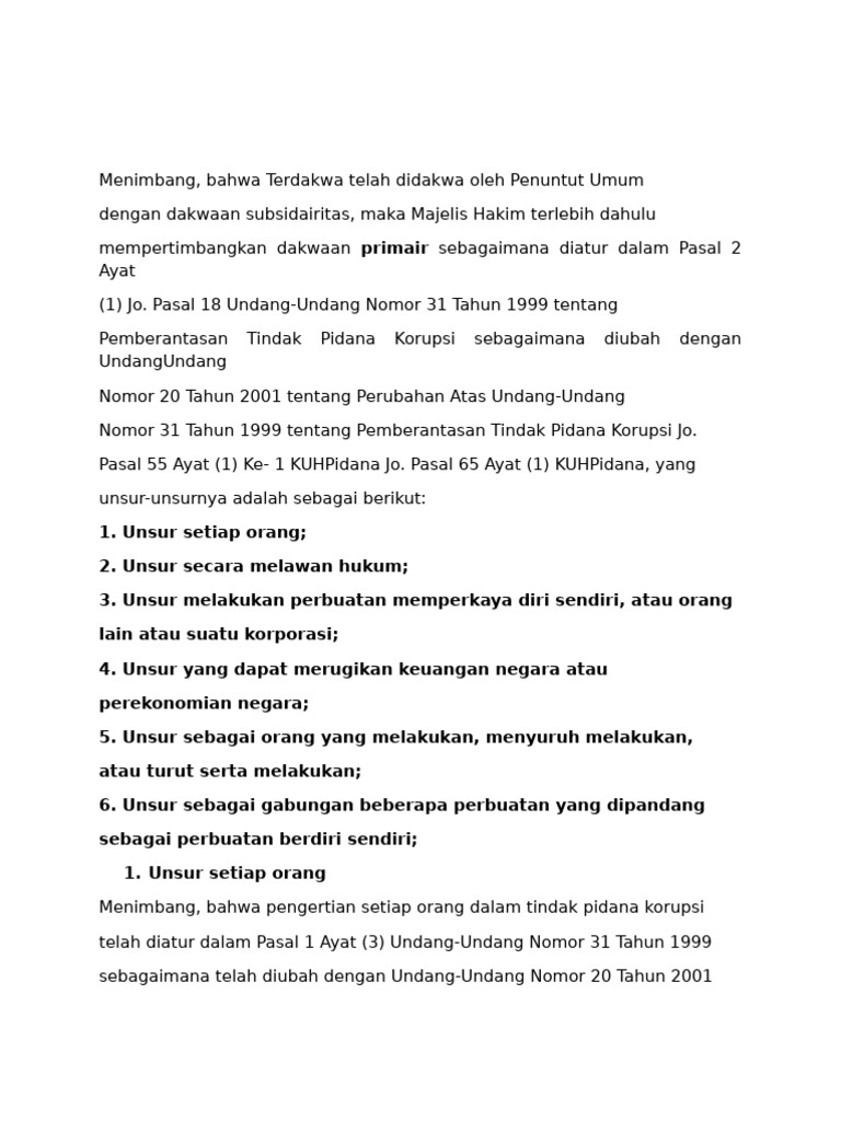 Contoh Putusan | PDF