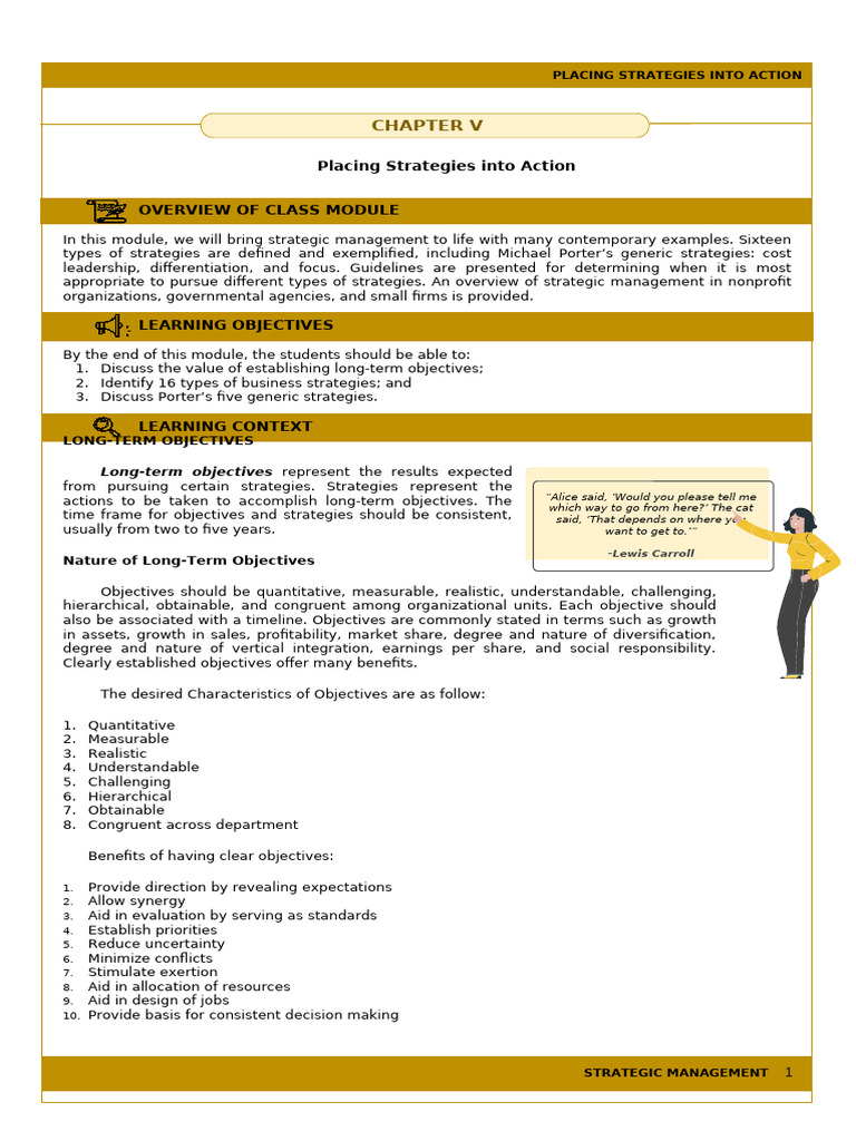 SM5 | PDF | Competitive Advantage | Strategic Management