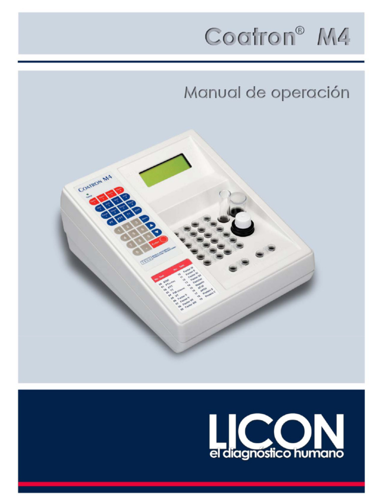Manual Coatron M4 | PDF