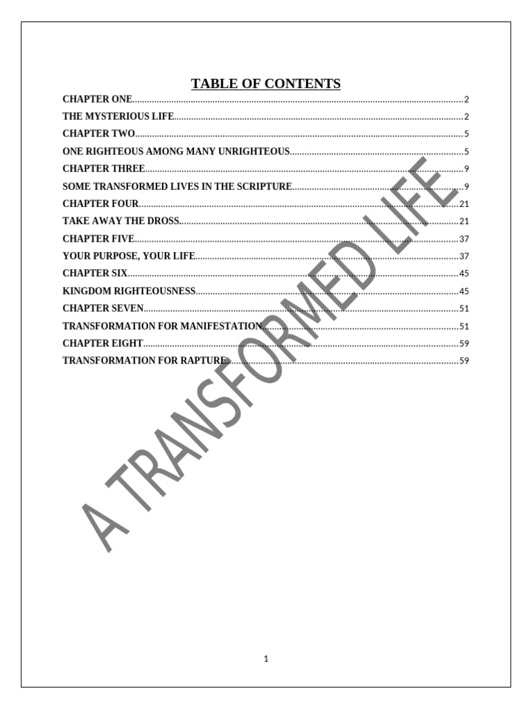 Transrom Life Book | PDF | Humility | Saul
