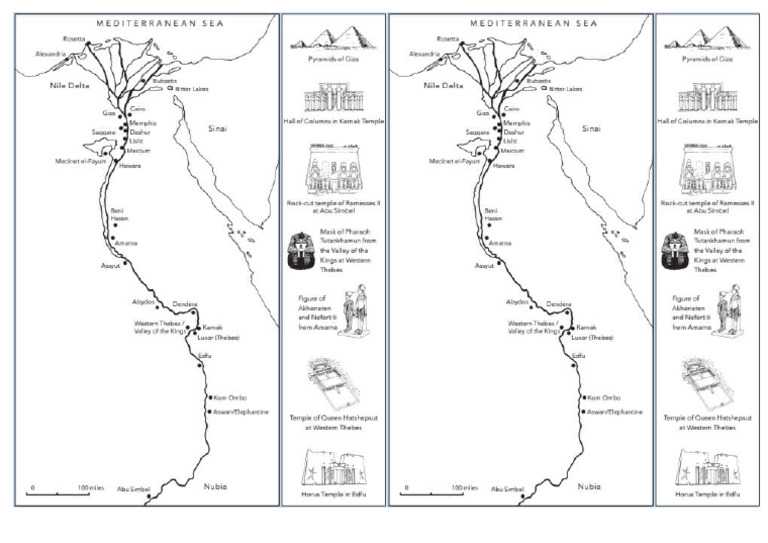 Copies of Ancient Egypt Map | PDF