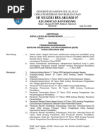 (Panduanmengajar - Com) - Contoh SK Bendahara BOS 2025 | PDF