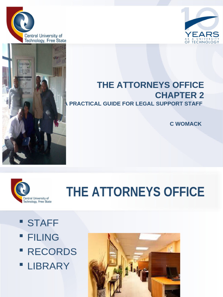 Chapter 2 The Attorneys Office Updated 2024 New | PDF | Lawyer | Common Law