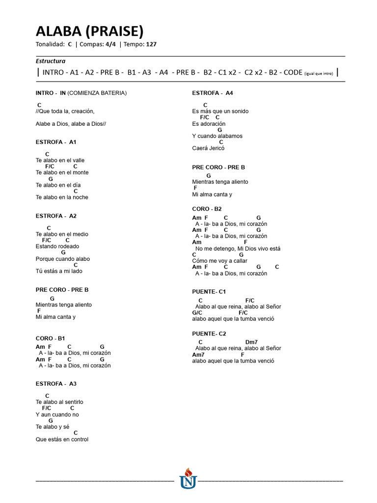 Alaba (Praise) | PDF