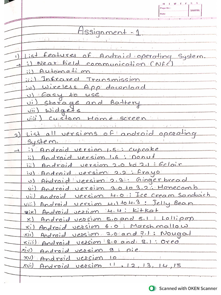 MAD Assignment | PDF