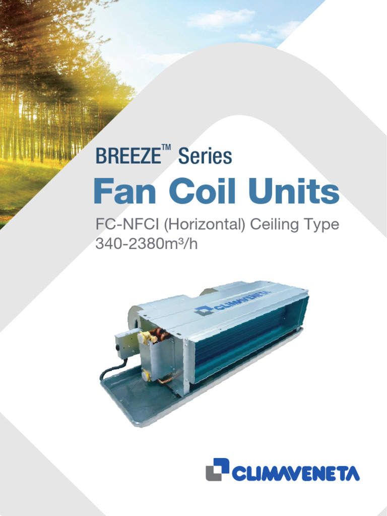 Breeze Series Fan Coil Unit CCU01-05-2023EN-SH | PDF | Pipe (Fluid ...
