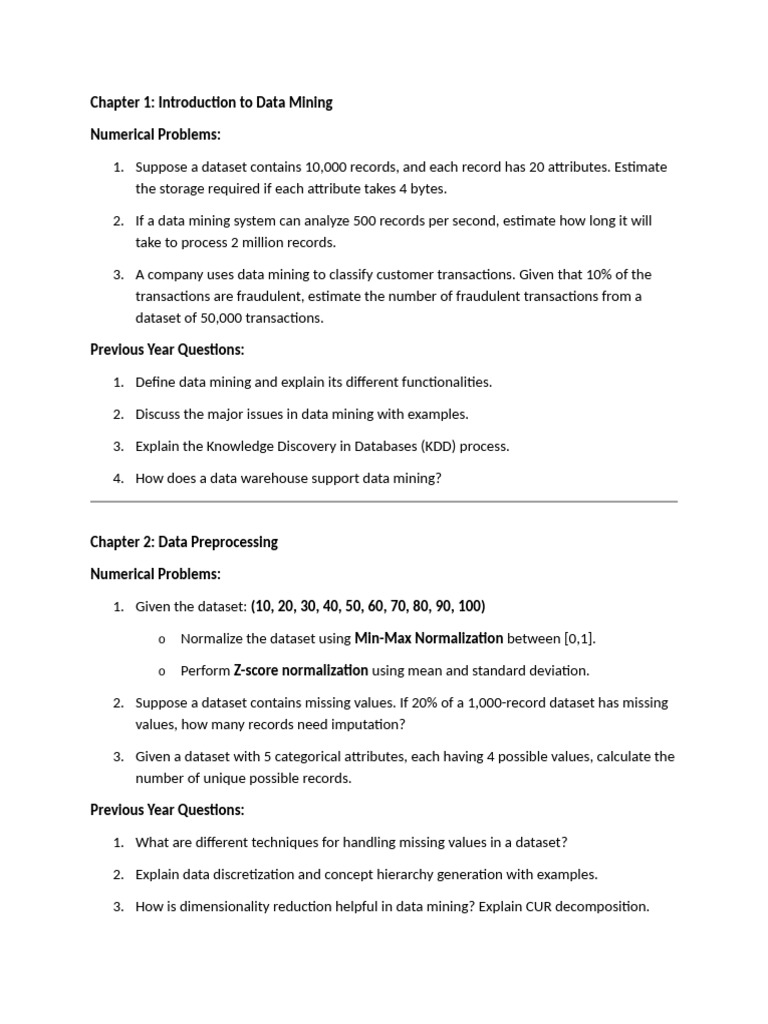 Data Mining (Gtu Sem-6) 002 | PDF | Cluster Analysis | Statistical Classification