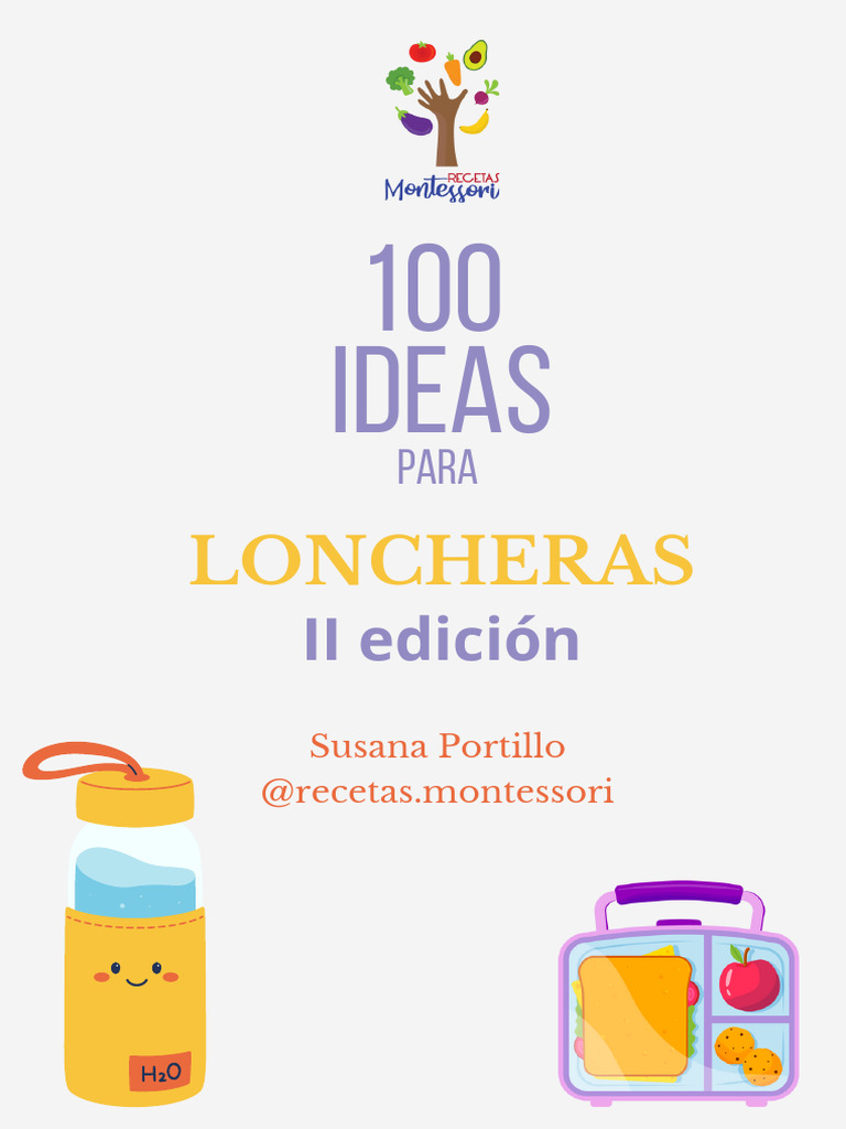 100 Ideas para Loncheras | PDF | Tortita | Queso