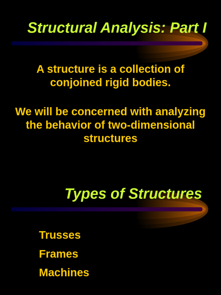 Structural Analysis I | PDF | Truss | Force