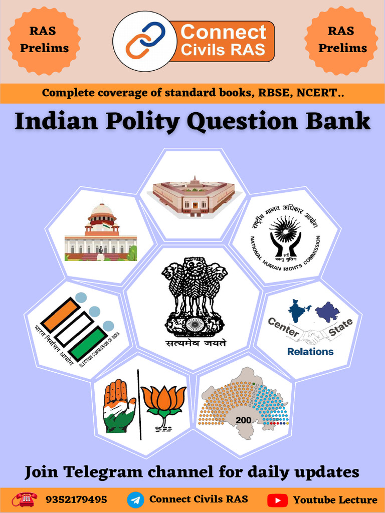 Indian Polity Question Bank | PDF | Government | Government Of India