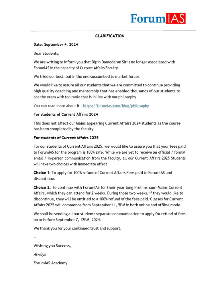 Current Affairs 2025 Clarification | PDF