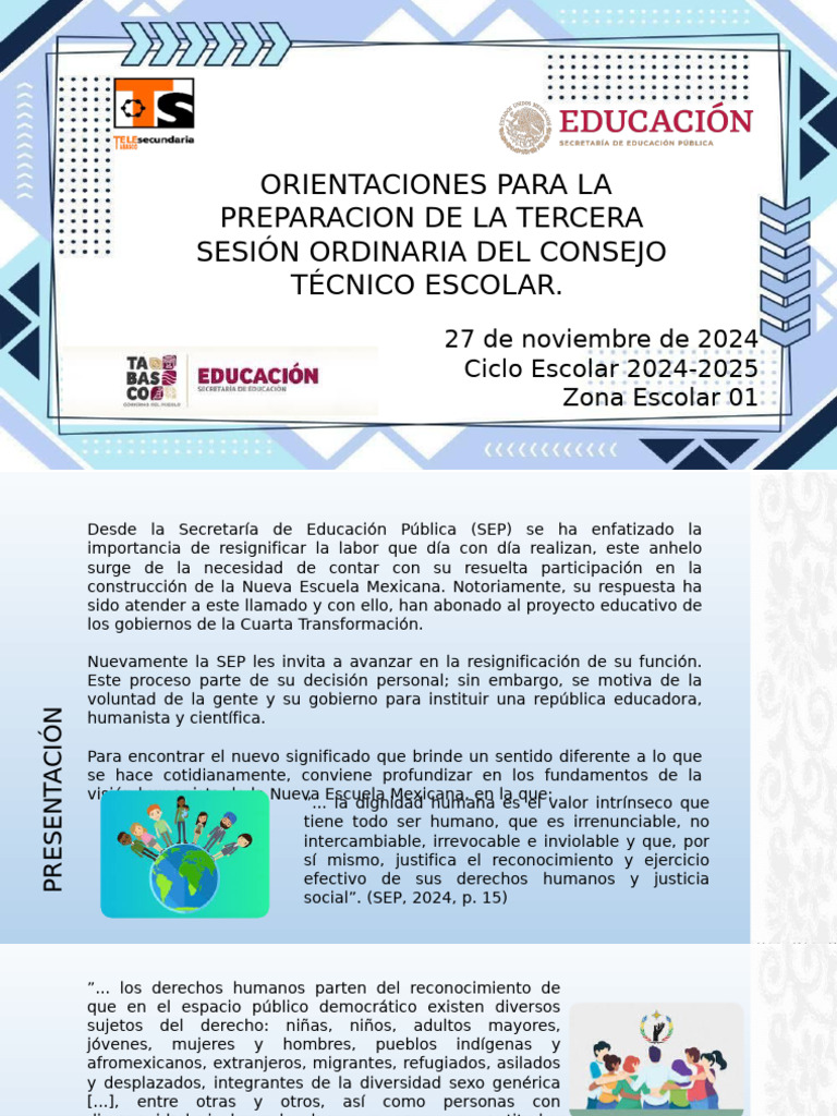 Cte 3era Sesion Nov Directores | PDF | Enseñando | Maestros