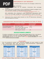 Potency or Assay Calculation of API | PDF | Science & Mathematics