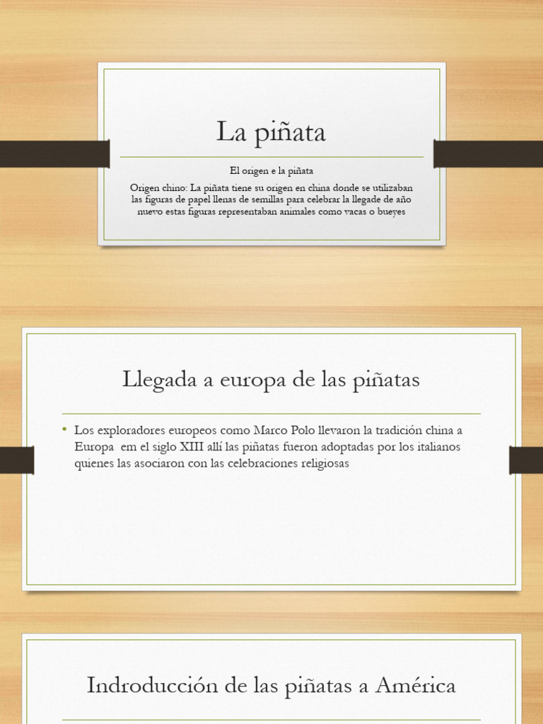 La Piñata | PDF