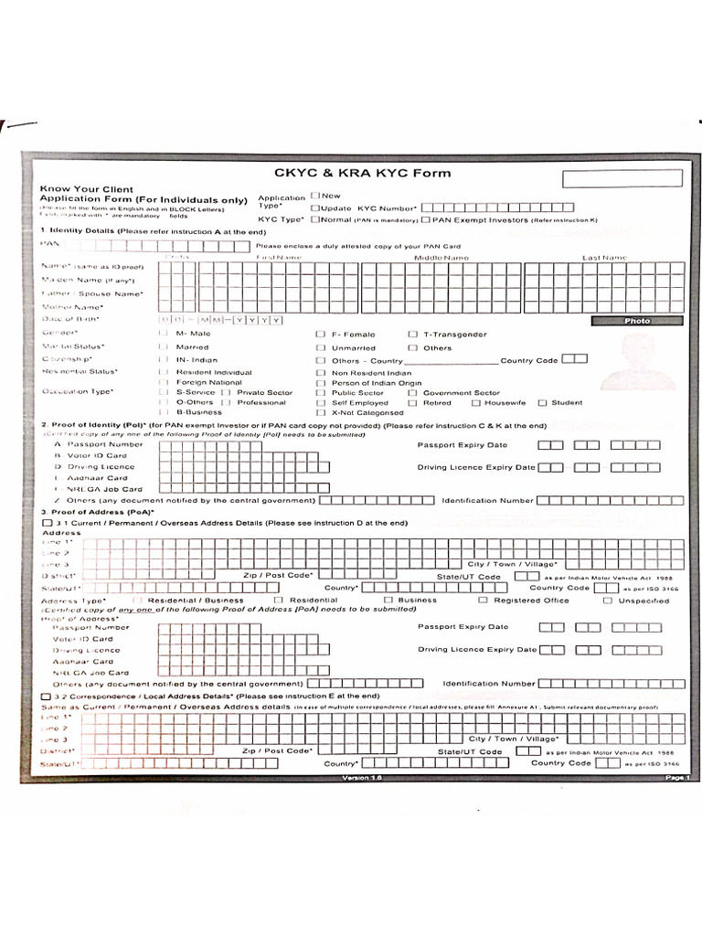 C Kyc Ind | PDF