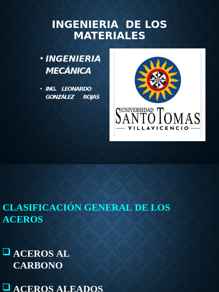 Clasificación y Usos de Aceros | PDF | Rieles | Materiales